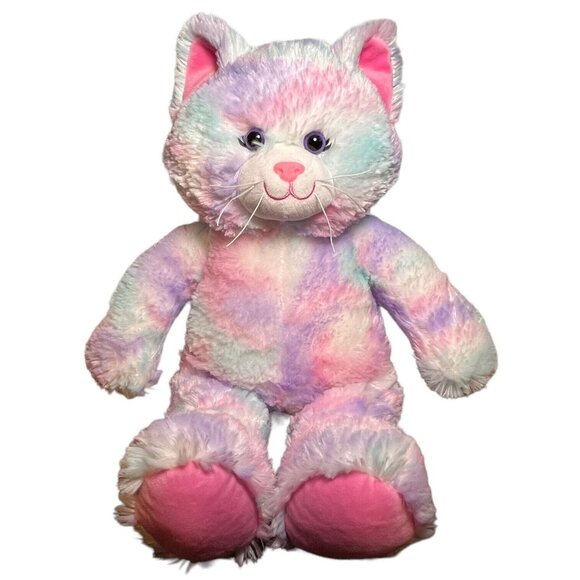 Build-A-Bear | Toys | Build A Bear Pastel Swirl Kitty Cat Plush Stuffed ...